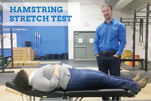 Know Your Numbers: The Hamstring Stretch Test